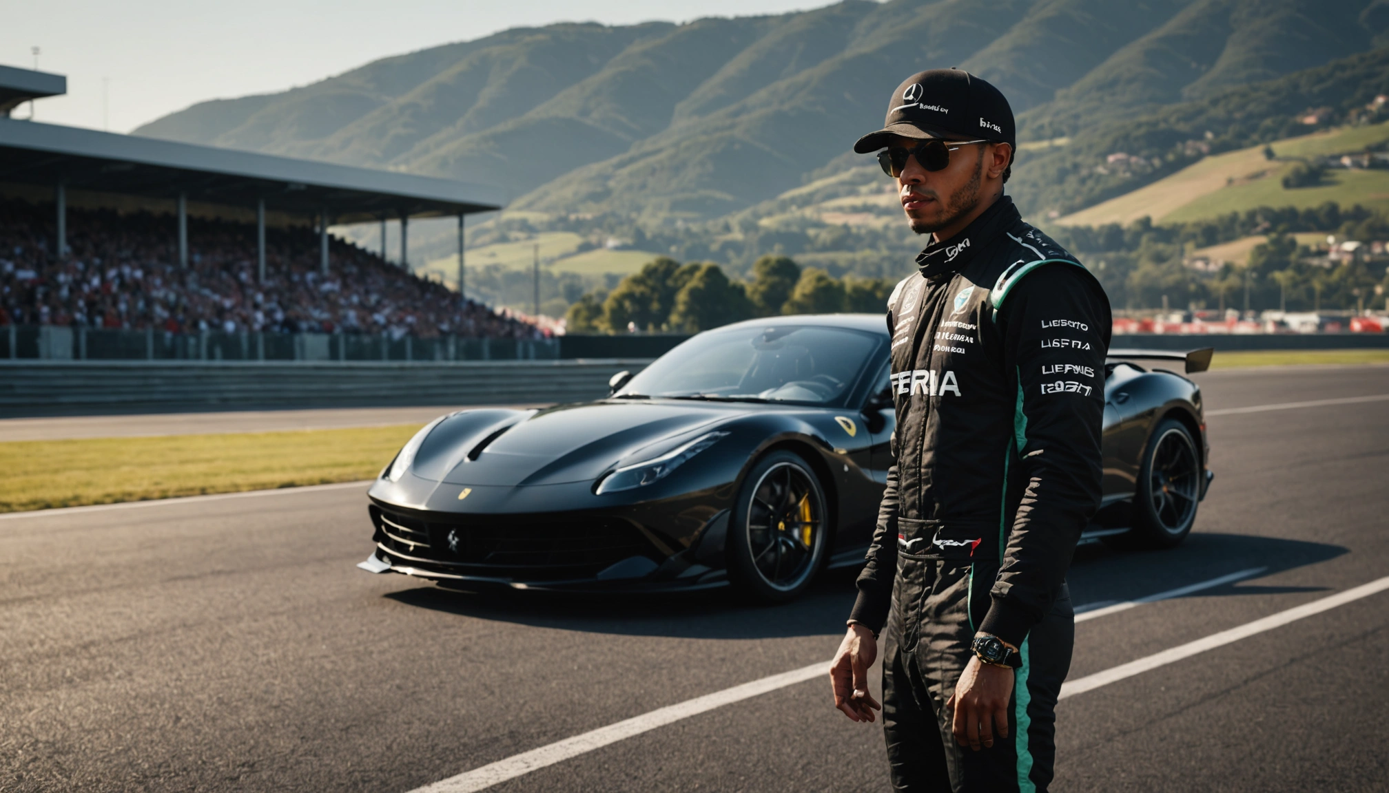 Le jour où lewis hamilton a défié ferrari pour une f40 noire